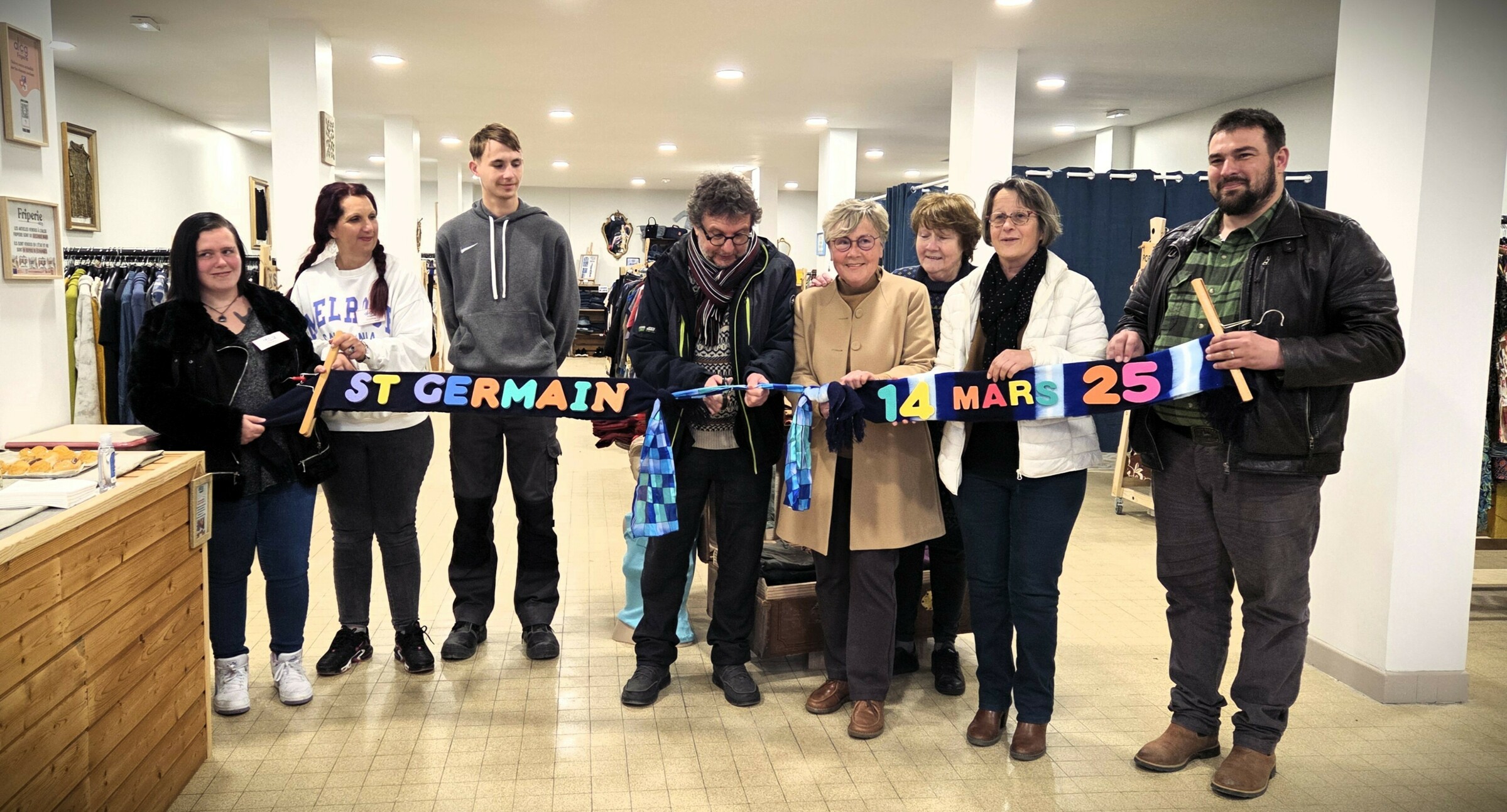 Inauguration de l'ALCG Friperie - ALCG